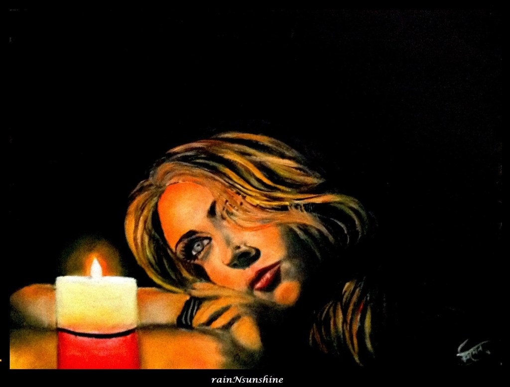 candlelight solitude…